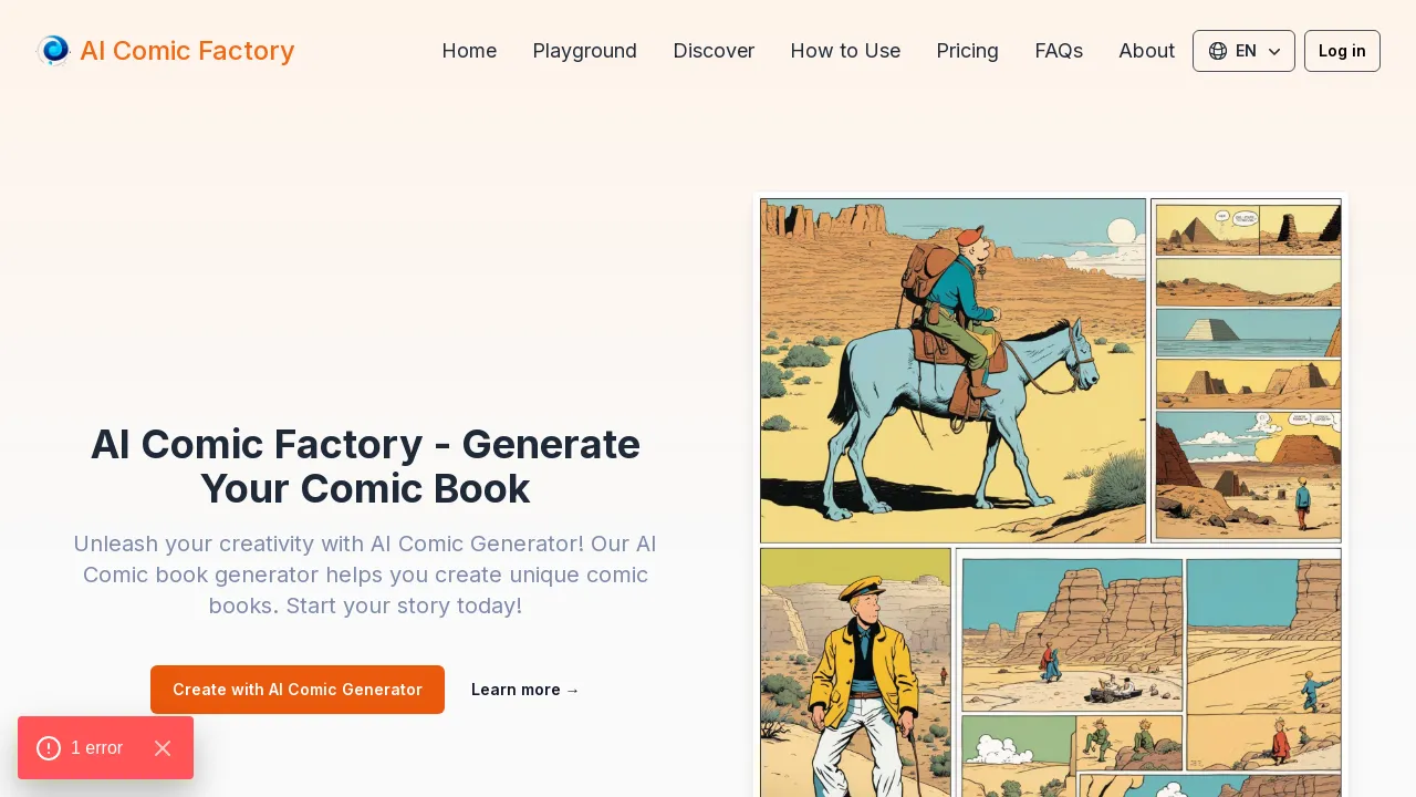 AI Comic Generator - BestofAI